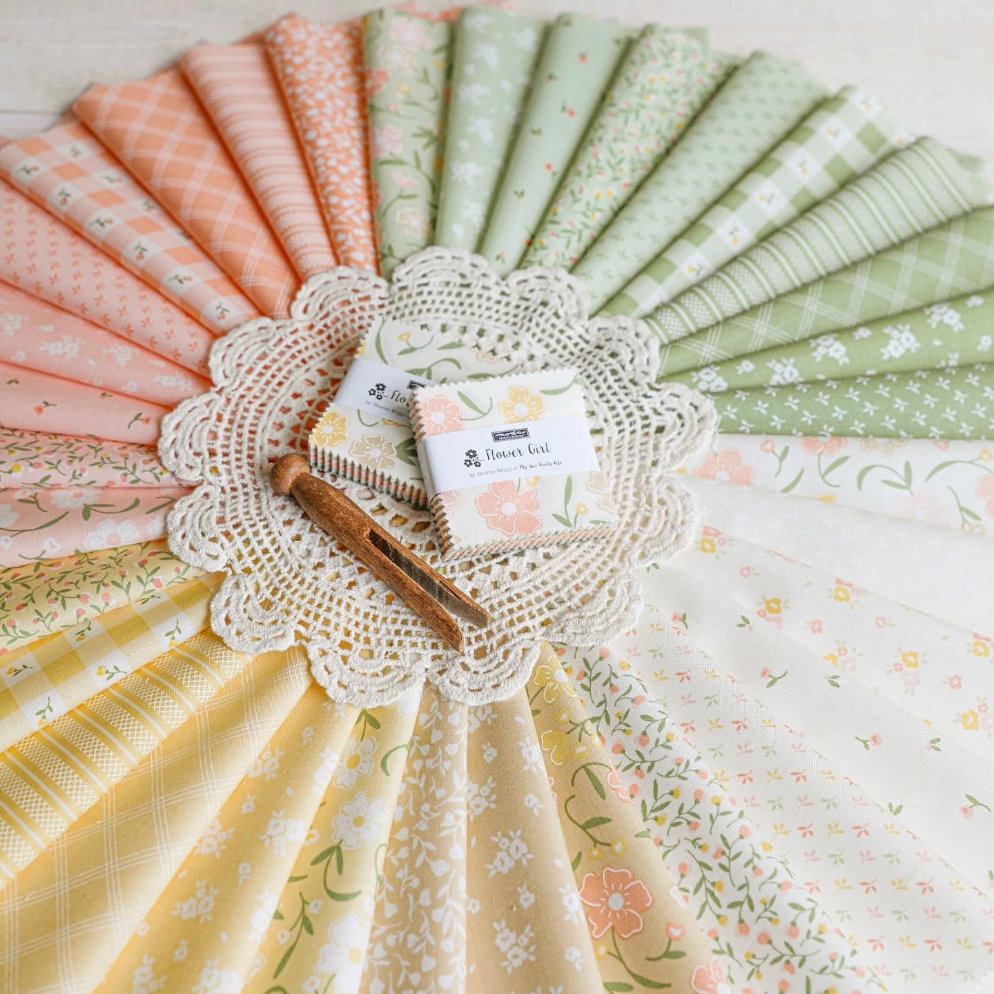 Moda Flower Girl Fabrics | Floral Prints & Precuts Australia