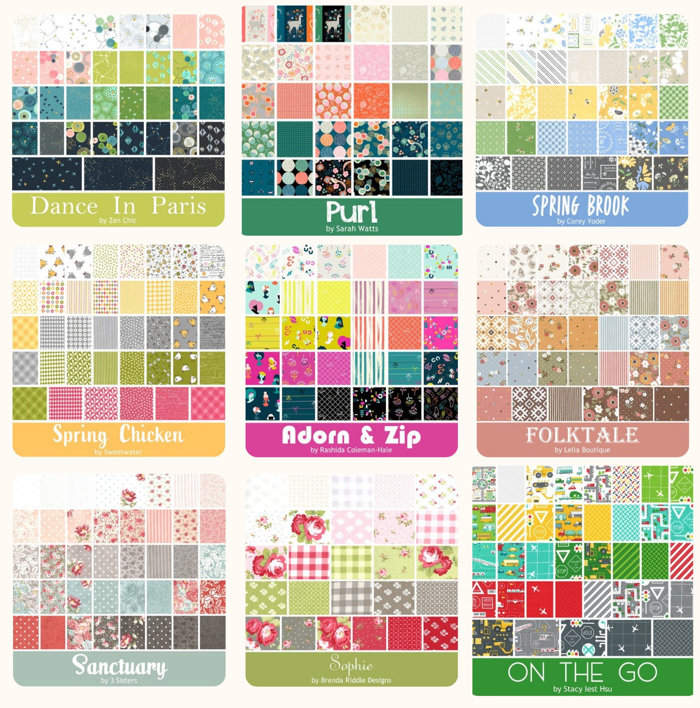 Charm Pack Quilt Patterns | Modern Charm Square Designs